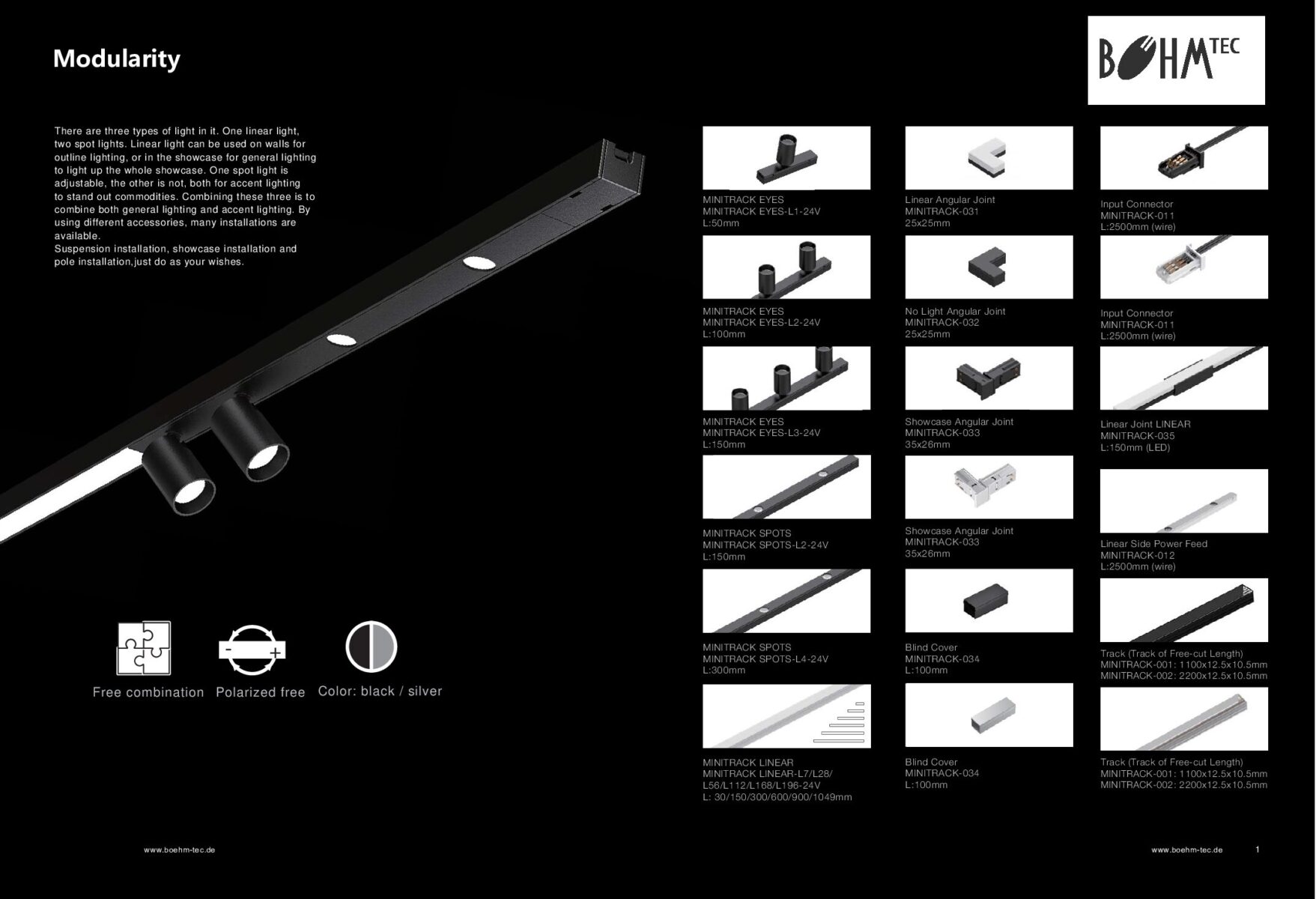 BöhmTec MINITRACK_2020 | Böhm Tec